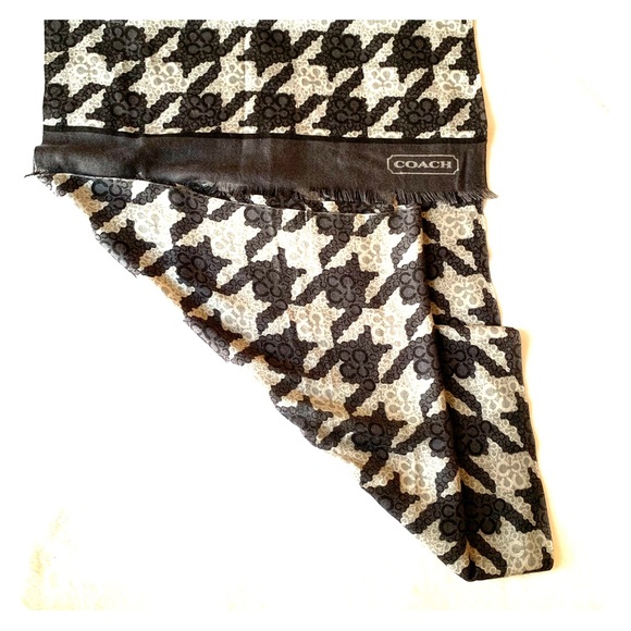 Coach | Accessories | Coach Cashmere Silk Scarf | Poshmark
